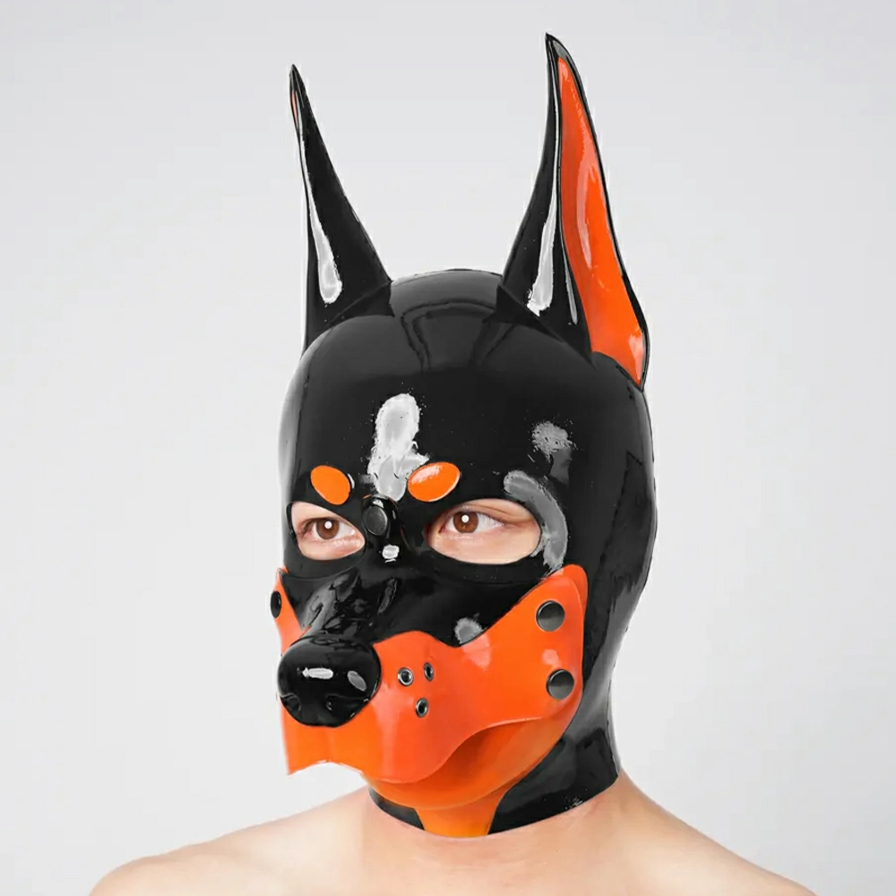 Silicone Doberman Muzzle Dog Headgear